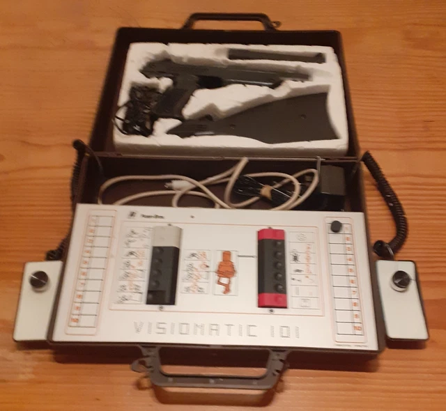 RARE CONSOLE DE jeux Vintage VISIOMATIC 101 en Valise. Voir description / Photos EUR 30,00 ...