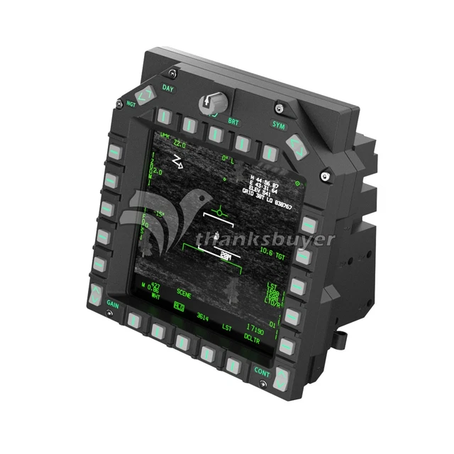 SIMPLAYER MFD1 WITH USB3.0 Display MFD Kit Flight Simulator Control ...