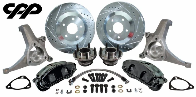 1970-81 CAMARO C5 Corvette 13" Disc Brake Kit Tall Spindle Conversion ...