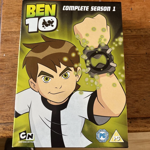 BEN 10 COMPLETE season 1. Series One. region 2 uk DVD Box Set £12.99 ...