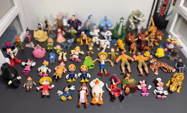 LOT OF 62 Pre-Owned Classic Disney PVC Character Figures From Movies ...