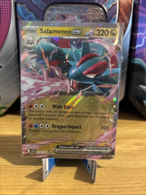 POKÉMON TCG JOURNEY Together Salamence Ex Double Rare 114/159 £3.84 - PicClick UK