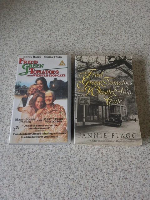 FRIED GREEN TOMATOES PAL VHS Video TAPE and pb book bundle JESSICA ...