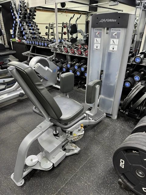 LIFE FITNESS OPTIMA Dual Hip Abductor Adductor Machine Hammer Strength ...