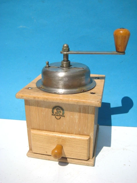 ALTE HOLZ KAFFEEMÜHLE WSM Klingenthal DDR Dekoration Sammeln Küche 50er 60er J. EUR 8,00 ...