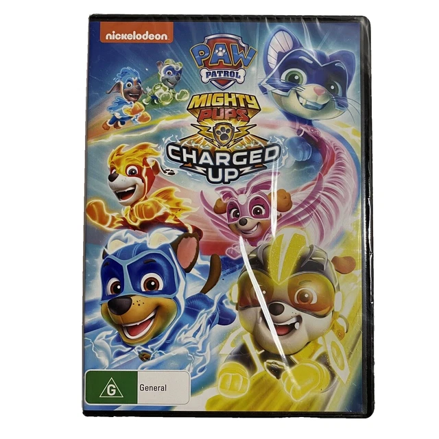 PAW PATROL MIGHTY Pups Charged Up DVD R4 Nickelodeon New Sealed Free Oz ...