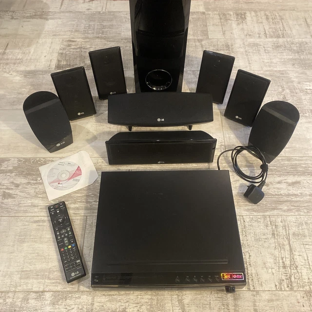 LG HX806 HOME Cinema System Blu-Ray Player Surround Sound 3D Home Theatre £151.52 - PicClick UK