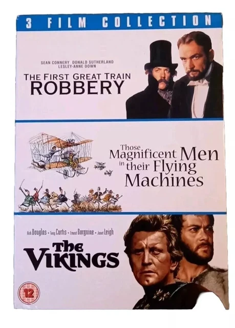 VIKINGS/GREAT TRAIN ROBBERY/MAGNIFICENT Men In Their Flying Machines ...