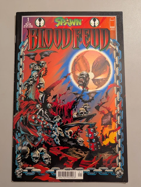 SPAWN HEFT 1 Blood Feud-Kiosk Ausgabe-1998-Infinity Verlag-Zustand ...