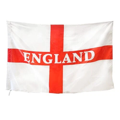 ENGLAND FLAG 5FT X 3FT St George Cross English Flags World Cup Football ...