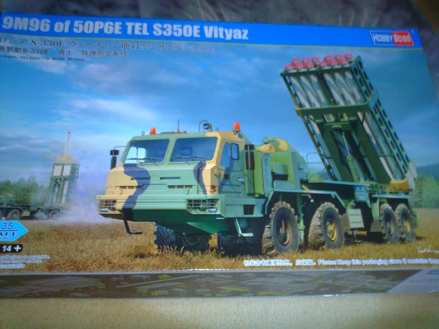 HOBBY BOSS 1/35 Scale Russian 9M96 Of 50P6E Tel S350E Vityaz Missile ...
