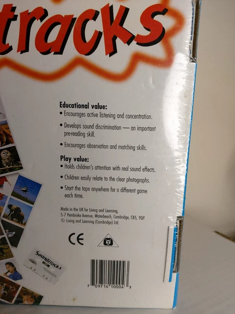 LIVING AND LEARNING Soundtracks 1996 Vintage Sound Effects Game BNIB ...