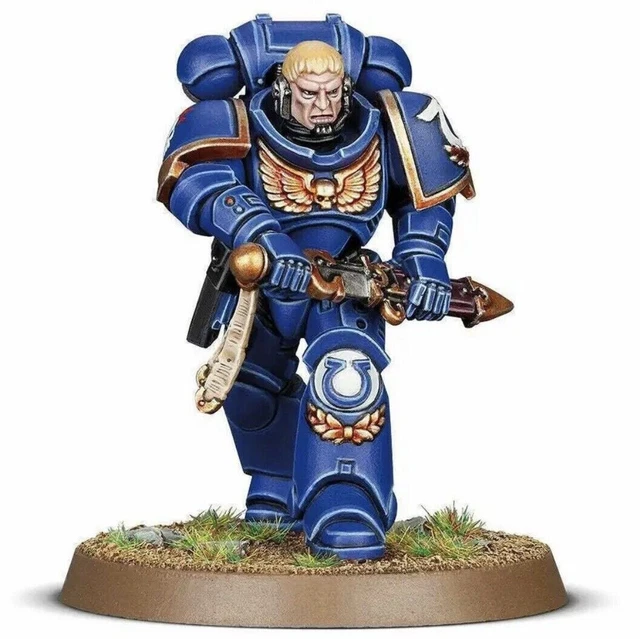 WARHAMMER 40K SPACE Marine Primaris Lieutenant Calsius EUR 30,00 ...