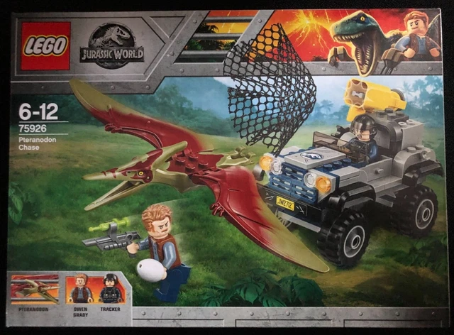 LEGO JURASSIC WORLD PTERANODON CHASE Set 75926 Dinosaur Park New ...
