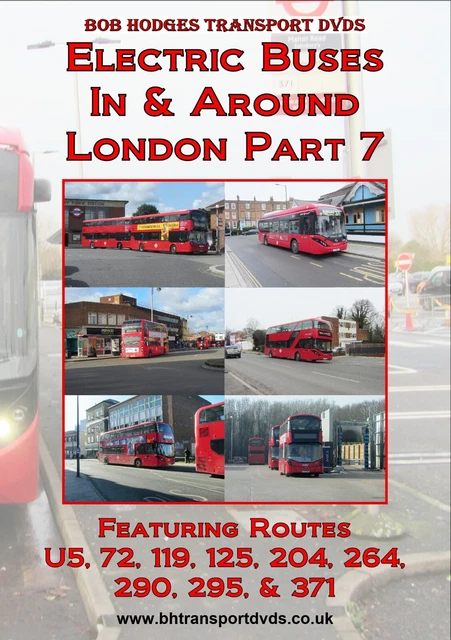 ELECTRIC BUSES IN & Around London Part 7 DVD £16.32 - PicClick UK