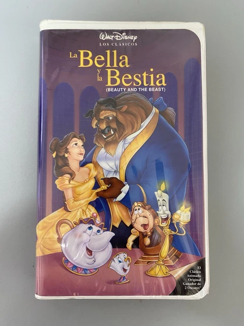 DISNEY LA BELLA y la Bestia Beauty and the Beast Spanish Edition VHS £ ...