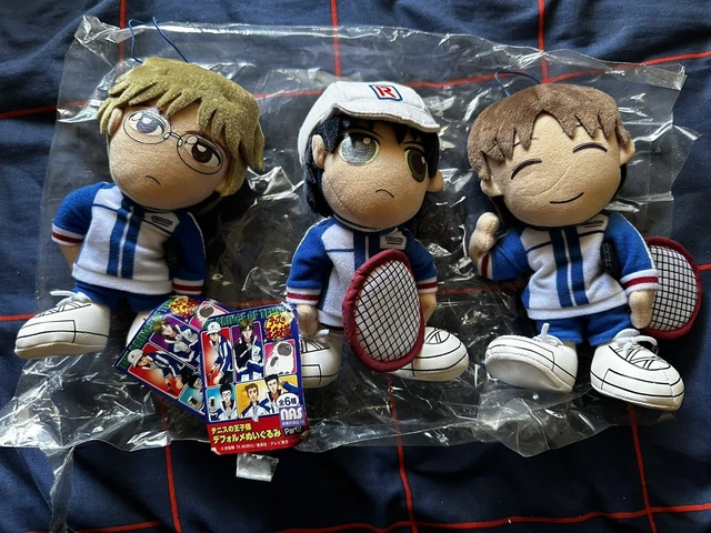 PRINCE OF TENNIS Doll Set (Echizen Ryoma/Tezuka Kunimitsu/Fuji Shusuke ...