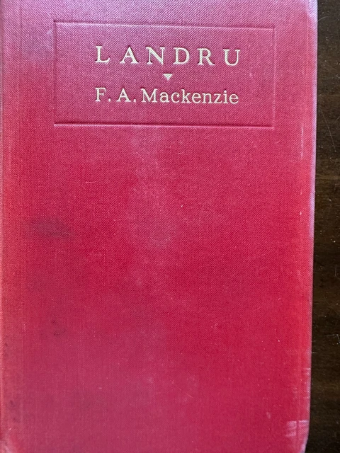 LANDRU - FREDERICK Arthur Mackenzie - 1928 VERY RARE £71.05 - PicClick UK