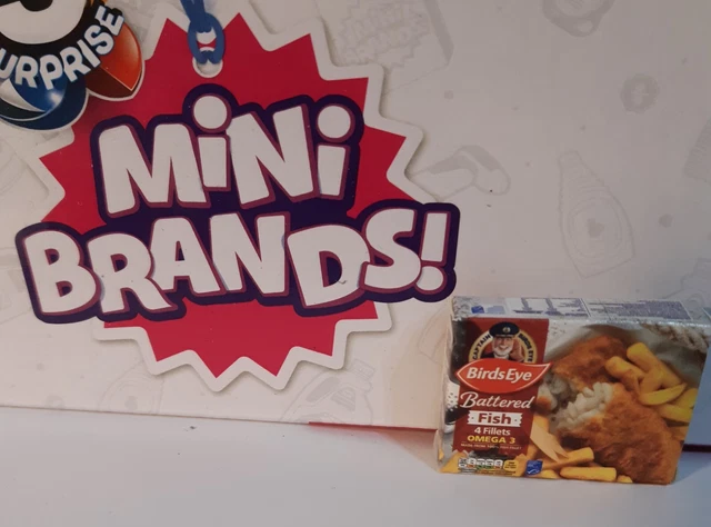 ZURU COLLECTIBLE MINI Brands - BirdsEye Potato Battered Fish Mini ...