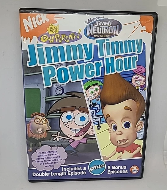 JIMMY TIMMY POWER Hour The Fairly Odd Parents/Jimmy Neutron - DVD EUR ...