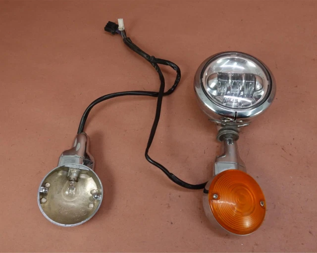 2007-2008 HARLEY DAVIDSON Road King FLHRCI Front Turn Signal Light Fog ...