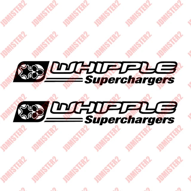 WHIPPLE SUPERCHARGER DECAL Whipple Die Cut Vinyl Graphic Decal Sticker ...