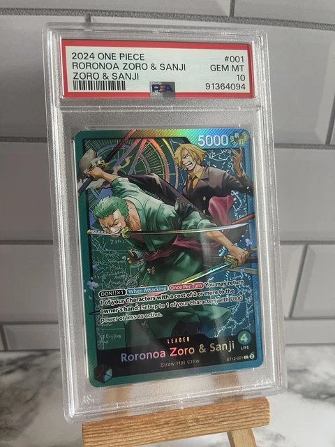 RORONOA ZORO AND Sanji ST12-001 L One Piece - PSA 10 GEM MT £40.66 - PicClick UK
