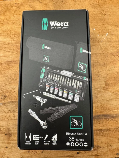 WERA : MINITOOL Bicycle Set 3A - Topzustand EUR 75,00 - PicClick DE