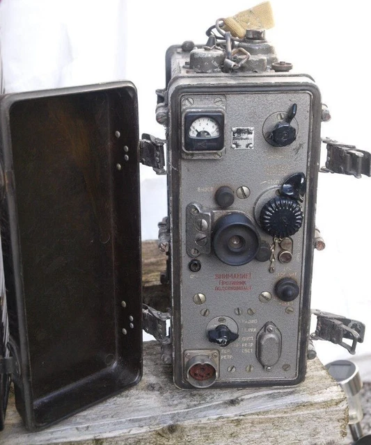 RUSSIAN MILITARY RADIO communication transmitter receiver field gear ...