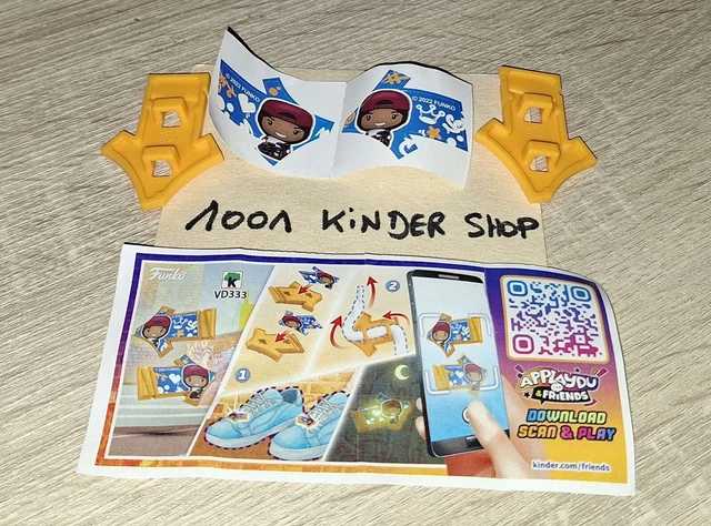 KINDER JOY VD 333 Vd333 Funko Street Style Shoes Tag Girl + Bpz 03.2022 ...