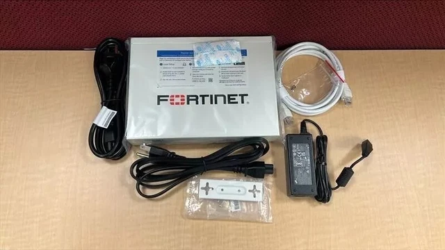 NEW SEALED FORTINET FG-60F FortiGate 60F Next-Gen Firewall Security ...