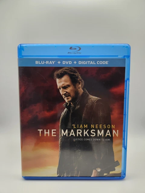 THE MARKSMAN (BLU-RAY+DVD, 2021) Liam Neeson, Jacob Perez $8.99 ...