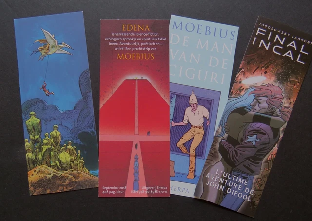 MOEBIUS 4 SEGNALIBRI! EUR 10,00 - PicClick IT