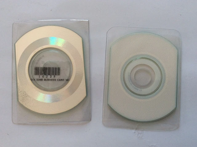 MINI CD VERGINI da 50mb formato carta di credito EUR 1,00 - PicClick IT
