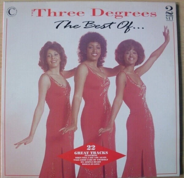 2XLP THE THREE Degrees The Best Of.... GATEFOLD COVER NEAR MINT ...