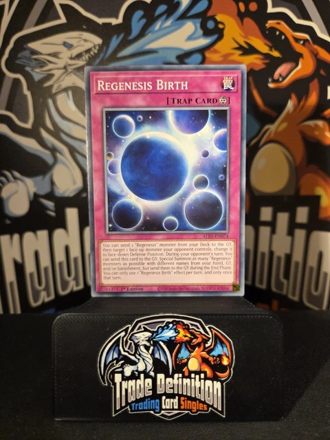 3X YUGIOH ALIN-EN074 - Regenesis Birth - Common Playset £1.75 - PicClick UK