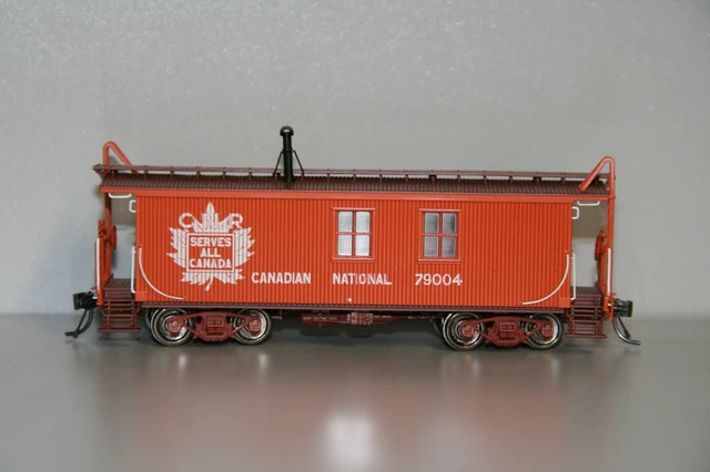 HO SCALE TRUE Line Trains Cn Transfer Van Morency Orange Level Wafer ...