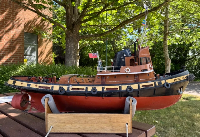 A RADIO CONTROLLED, Robbe Odin Tug boat, The Flying Drake The Clyde ...