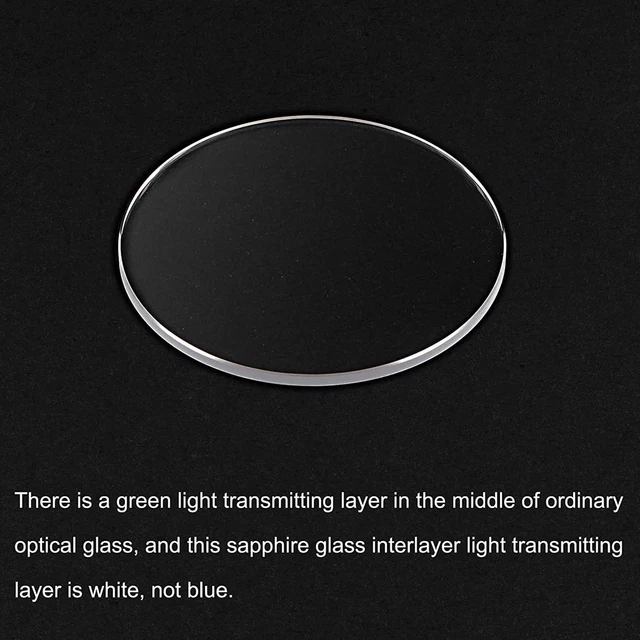 WATCH GLASS 1.5MM Thick Good Transparency High Temperature Scratch Wear ...