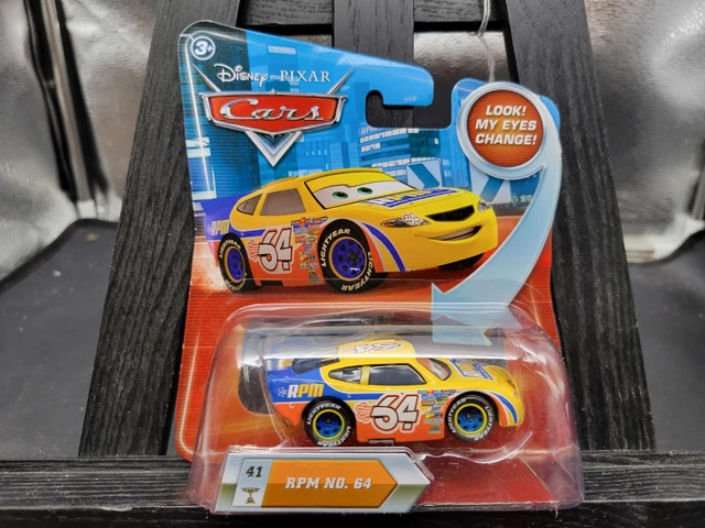 DISNEY PIXAR WORLD of Cars Look! My Eyes Change RPM #64 Die-Cast Car £ ...