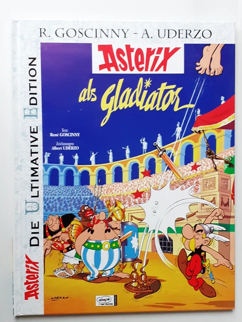 DIE ULTIMATIVE ASTERIX Edition 4 Asterix als Gladiator Hardcover Top Zustand EUR 35,00 - PicClick DE