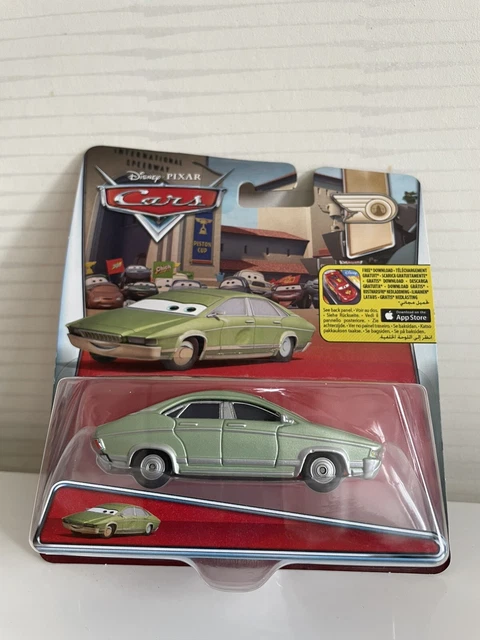 DISNEY PIXAR CARS VOITURE PATTI FLASH McQUEEN METAL 1/55 BON ETAT ...