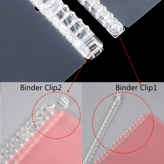 REFILLABLE RING BINDER Loose-leaf Cover Notepad Notebook Paging ...