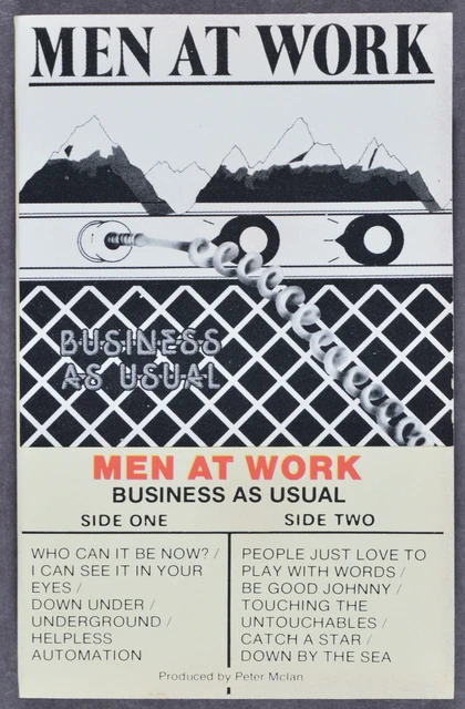 BUSINESS AS USUAL by Men at Work [Canada - CBS Records 1981] $8.20 ...