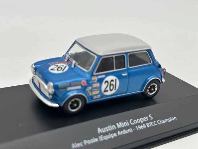 MODELLI AUTO 1:43 Atlas Editions Austin Mini Cooper S Alec Poole #261 ...