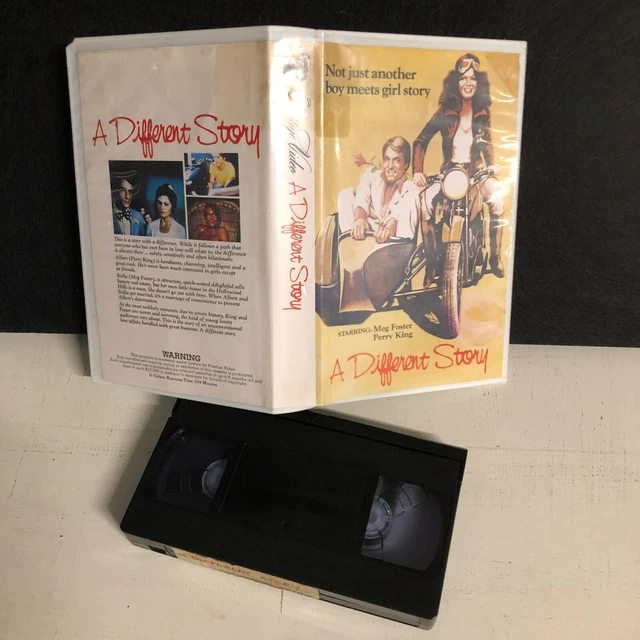A DIFFERENT STORY Rare Ex-Rental VHS PRESTIGE (SOUGHT AFTER LABEL FROM ...