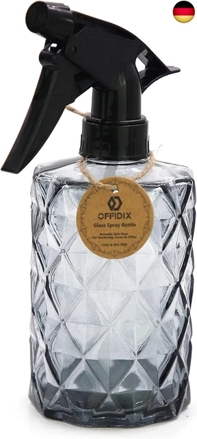 GLAS-SPRÜHFLASCHE, HANDHELD PRESSURE Plant Mister 0,4L Feinnebel ...
