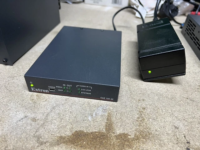 EXTRON HAE 100 4K HDMI Audio De-Embedder Extractor £50.00 - PicClick UK