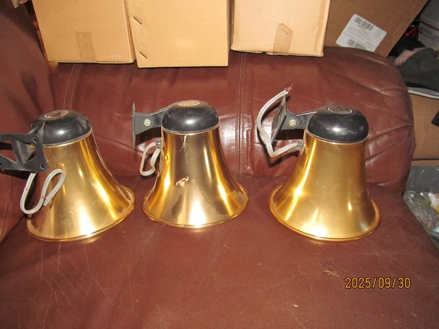 3 VINTAGE PACE Model P5503A Horn Speaker 7.5 WATTS 8 OHMS NEW in Box ...