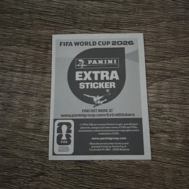 PANINI WORLD CUP 2026 GOLD EXTRA STICKER FEDERICO VALVERDE fast shipp ...